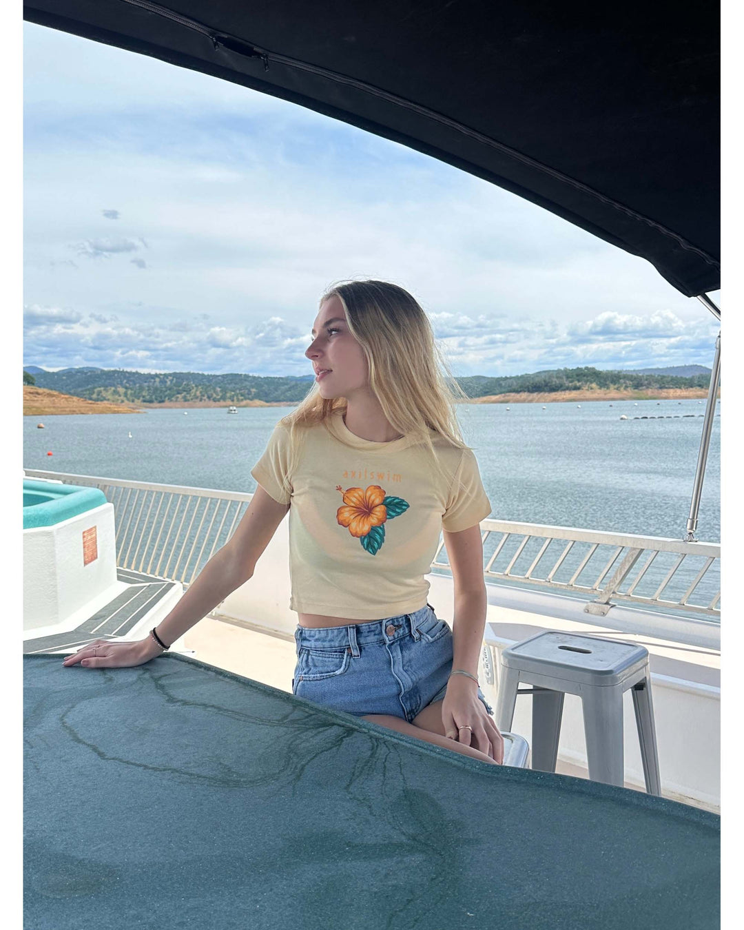 Ava Stewart X Axil Swim Baby Tee